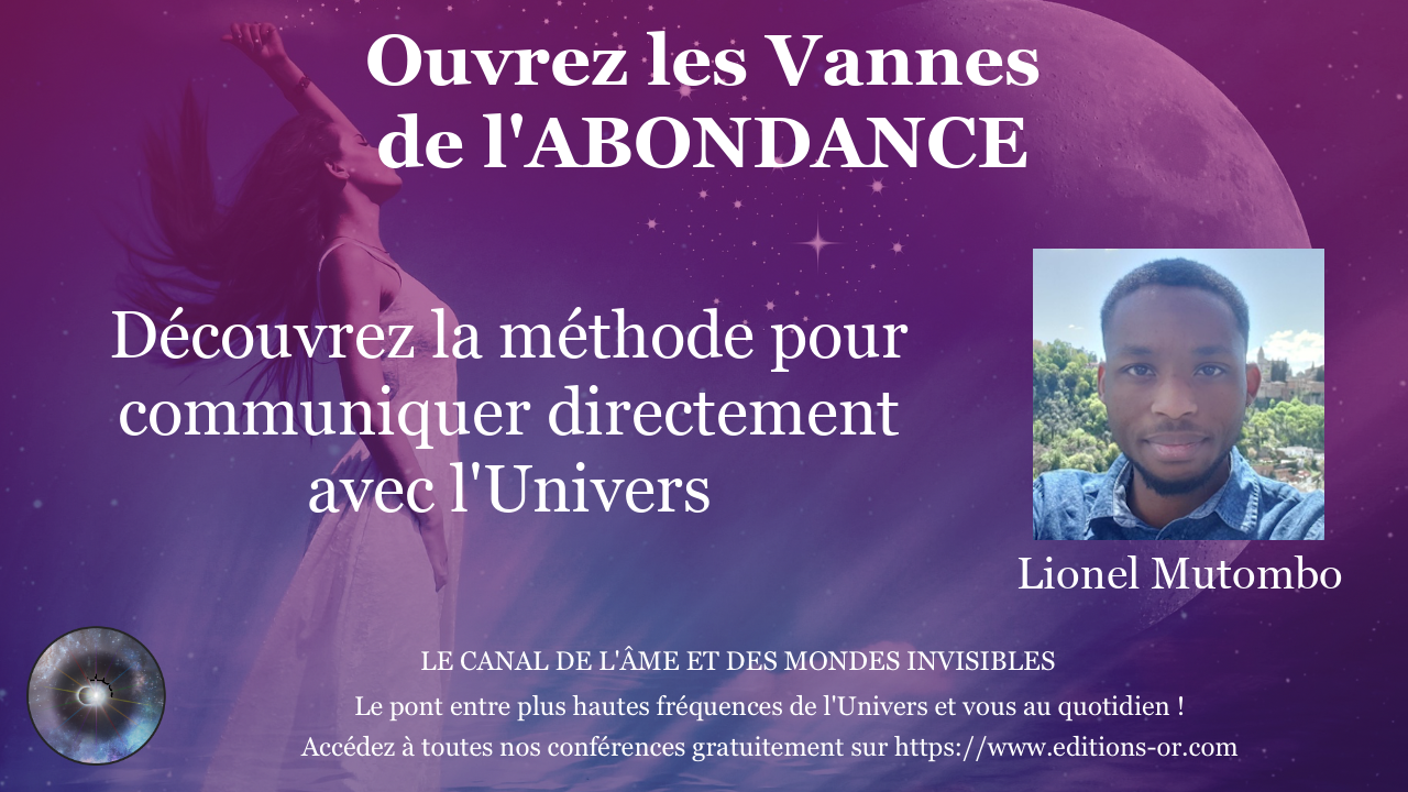 Ouvrez les Vannes de L'ABONDANCE avec Lionel Mutombo
