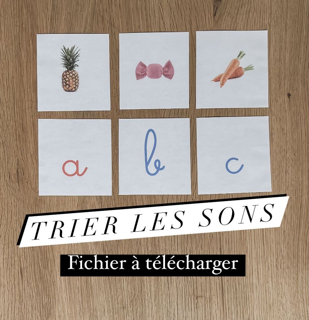 Fichier sons Montessori