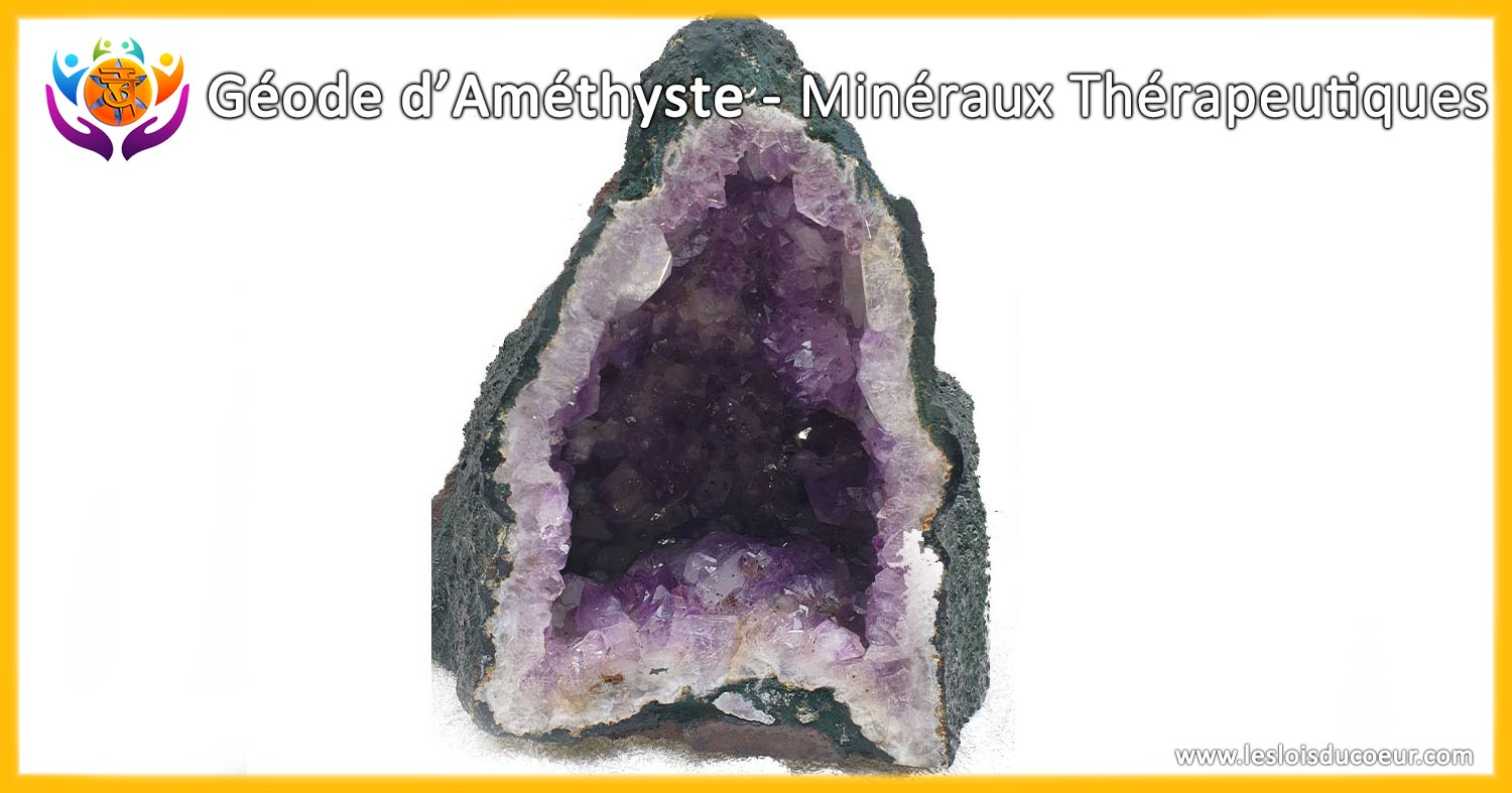 Géode d'Améthyste